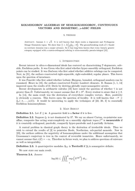 Kolmogorov Algebras Of Semi Kolmogorov Continuous Kolmogorov