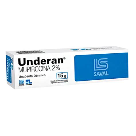 Underan Mupirocina Ungüento X 15gr