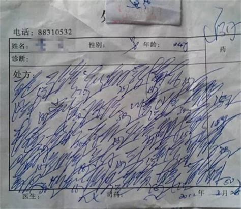 医生处方怎样能看懂