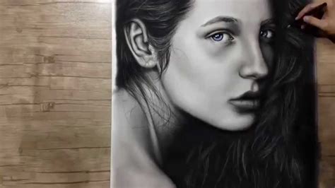 طراحی و نقاشی با مداد کنته و پاستل گچی Youtube