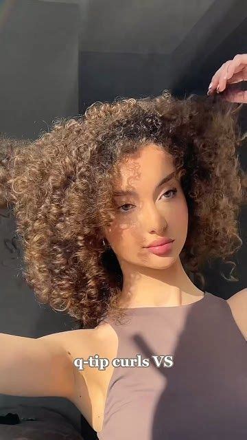 Q Tip Curls Vs Bobby Pin Curls Youtube In 2025 Curls For Long Hair Curling Straight Hair