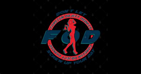 Fod Foreign Object Debris Sexy Warn Sign Aviation Fod Airport