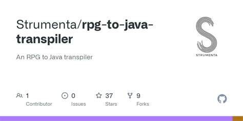 Github Strumentarpg To Java Transpiler An Rpg To Java Transpiler