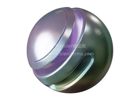 Blender 珍珠材质球纹理贴图下载 Blender模型库