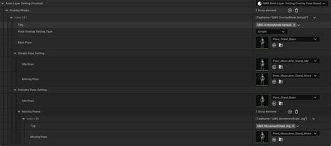 Animation Settings Unreal Engine Generic Movement System Yuewus Coding Journey
