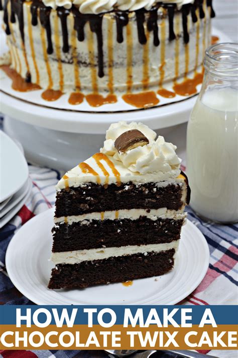 Easy Chocolate Twix Cake How To Make A Candy Bar Cake