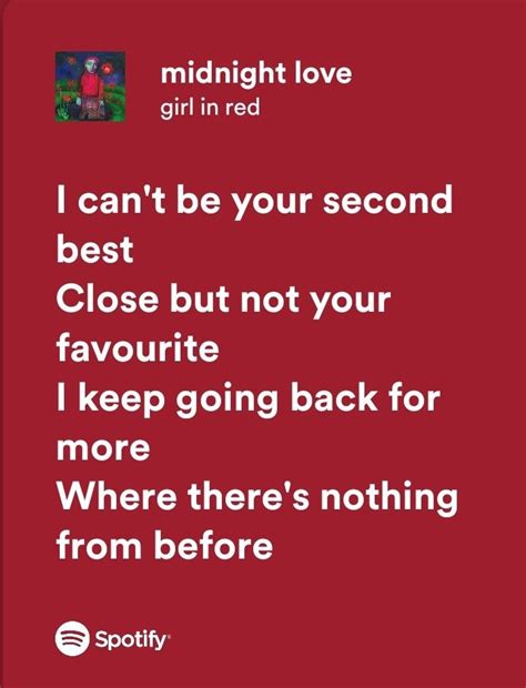 Girl In Red Lyrics And Music