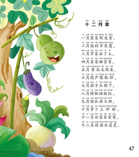 童谣十二月菜 教育 亲子中心 新浪网