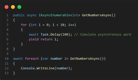 introducing async streams with iasyncenumerable in c güven barış