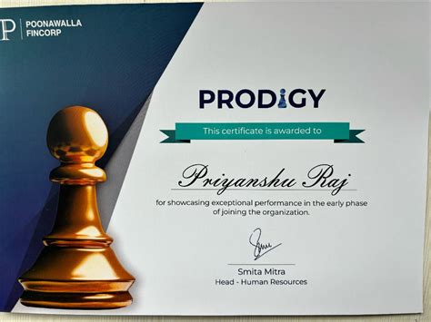 Priyanshu Raj On Linkedin Poonawallafincorp Prodigy