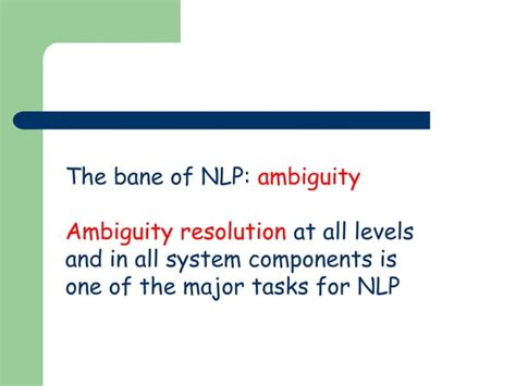 Ppt For Introduction To Natural Language Processing Ppt