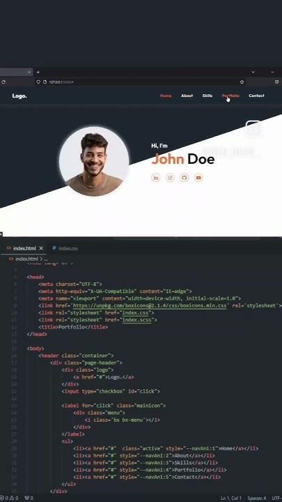 reels intagram today programming code html css javascript devloper web trending