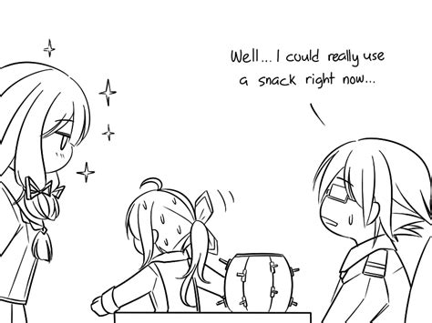 Admiral Isokaze And Fujinami Kantai Collection Drawn By Guin Guin Danbooru