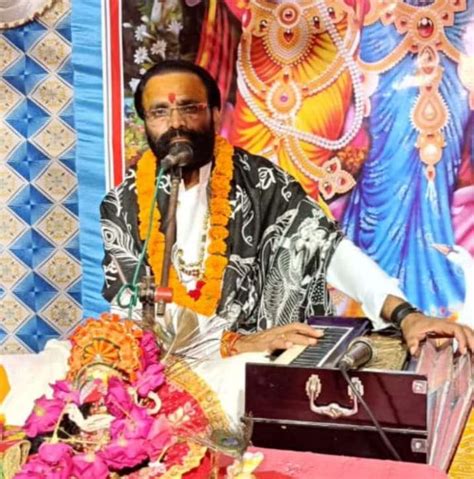 श्रीमद् भागवत कथा के प्रथम दिन कथावाचक वेदव्यास जी ने भूमि सृष्टि