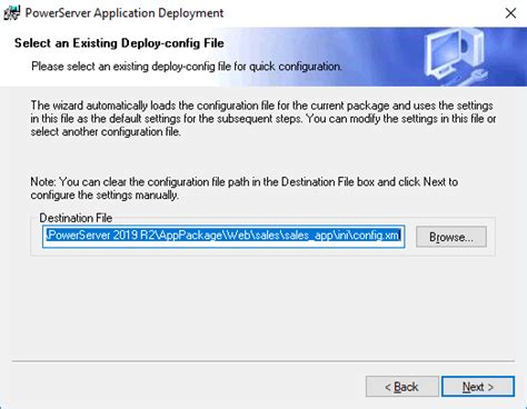 Installing And Uninstalling An Application To The Server