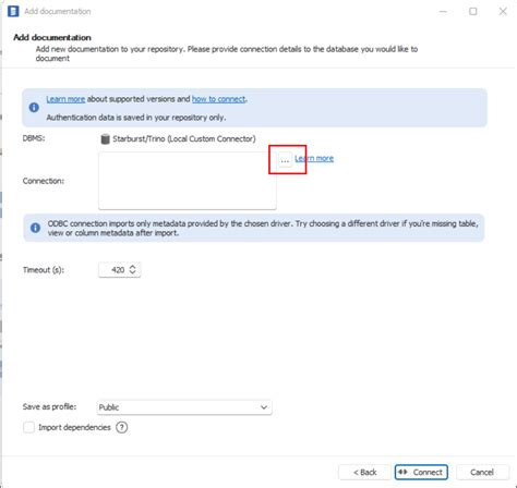 Starbursttrino Support Custom Connector Dataedo Documentation