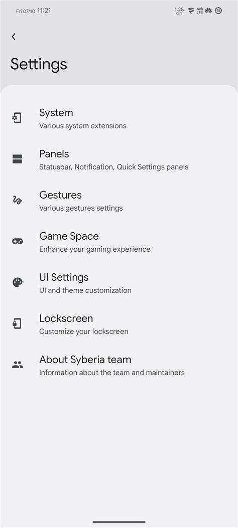 Development Rom 14 Official Aospcaf Syberia Project V7x Xda