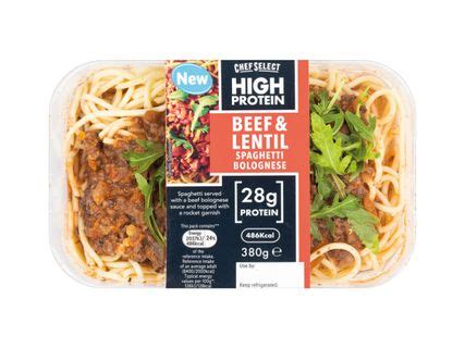 Chef Select High Protein Spaghetti Bolognese LIDL
