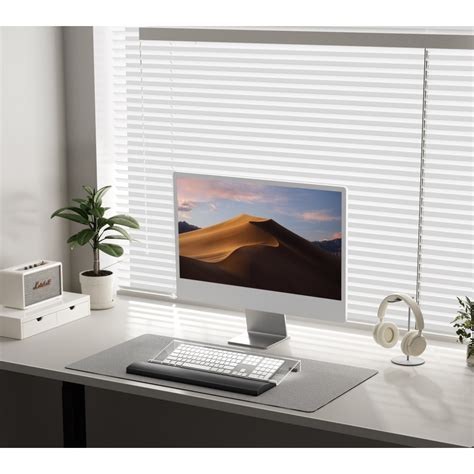 Upergo Acrylic Keyboard Lifter Stand And Wrist Rest Set Bg 9j