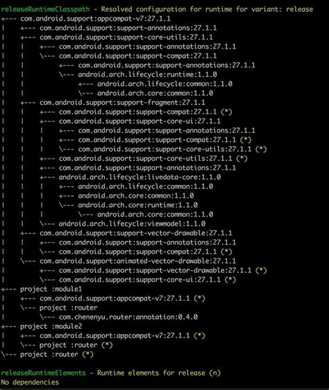 如何在android中获取所有的依赖库 移动开发 亿速云