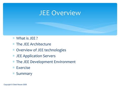 Jee Course Jee Overview Ppt Programming Languages Computing