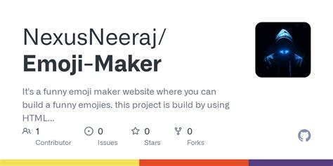 Github Nexusneeraj Emoji Maker It S A Funny Emoji Maker Website Where You Can Build A Funny