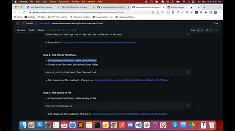 2 Laravel Deployment With Github Actions Setting Up Github Actions Auto Deployment Youtube