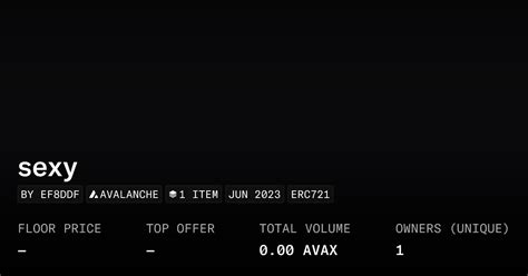 Sexy Collection Opensea