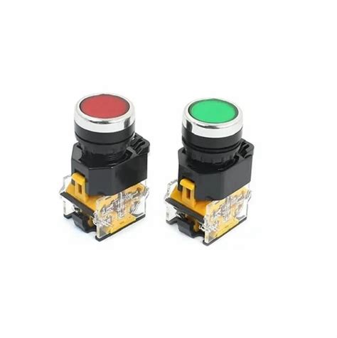 LA T Green Push Button Self Locking Push Button Switch At Piece In Faridabad