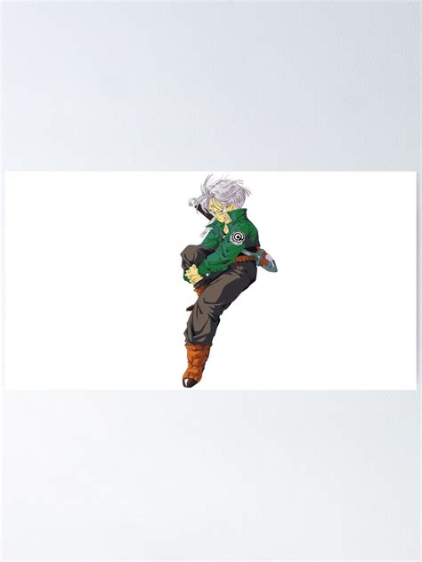 Trunks Dragon Ball Poster For Sale By Designskull Redbubble