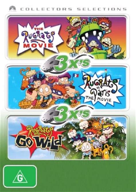 Buy Rugrats The Movie Rugrats In Paris Rugrats Go Wild Dvd Online