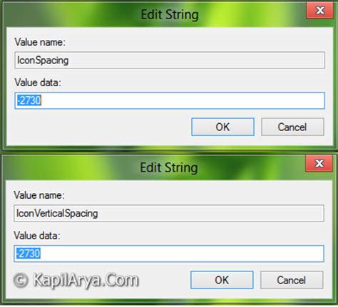 How To Tweak Desktop Icons Spacing In Windows 8