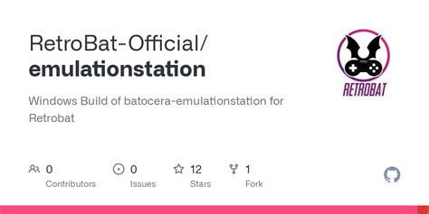 GitHub RetroBat Official Emulationstation Windows Build Of Batocera Emulationstation For Retrobat
