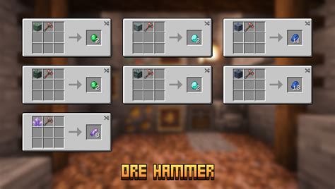 Ore Hammer Forgefabricneoforge Minecraft Mods Curseforge
