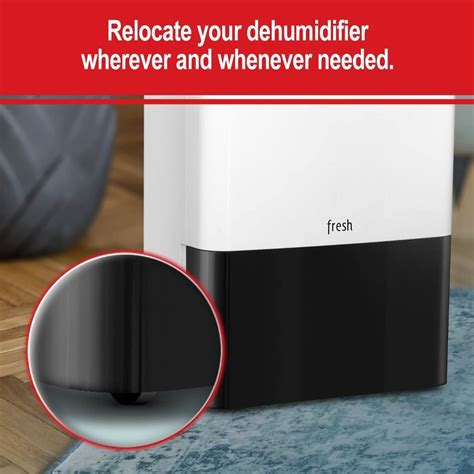 [k0168] Inventor Fresh 12l Day Dehumidifier Digital Humidity Display