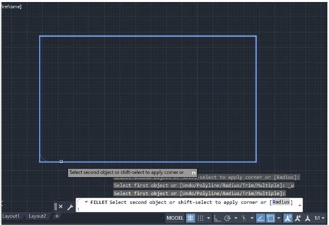 AutoCAD Fillet Command Applying Fillets To D And D Objects CAD CAM CAE Lab