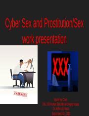 Cyber Sex And Prostitution Sex Work Presentation M Crum Pptx Cyber Sex And Prostitution Sex