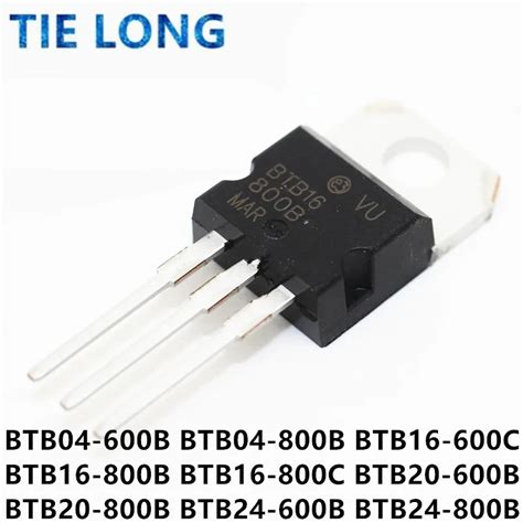 10pcs Btb04 600b To 220 Btb04 600c Btb04 800b Btb16 600c Btb16 800b