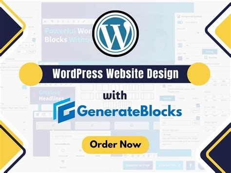 Responsive Wordpress Website Using Generateblocks Upwork