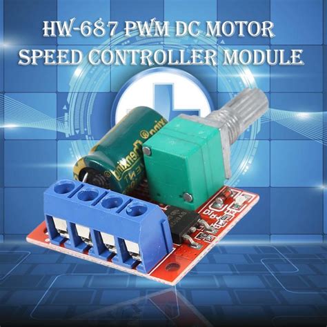 Pulse Width Modulation Pwm Dc Motor Speed Controller Control Regulator