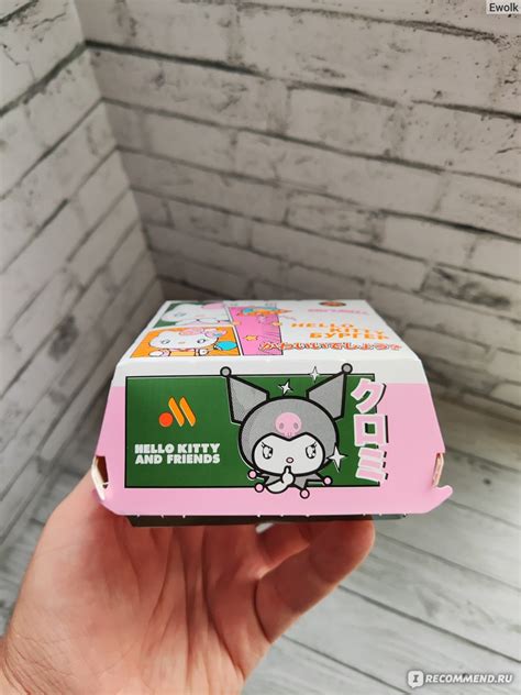 Фастфуд Вкусно и точка Hello Kitty Бургер «🤩 Новинка Розовый Hello Kitty бургер уже