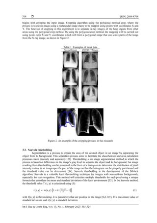 Calculating The Area Of White Spots On The Lungs Of Patients With COVID