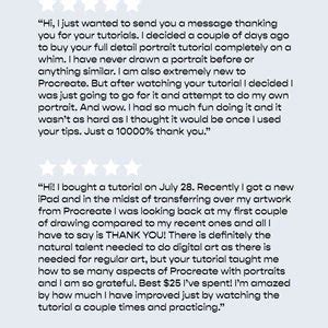 Procreate Digital Illustration Tutorial Bundle Beginner Tutorial Procreate Class Course Easy