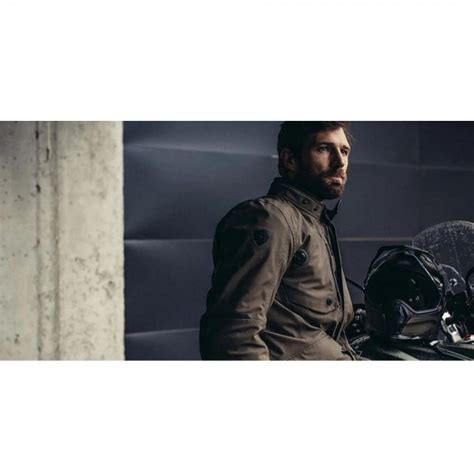 REV IT Jacket Trench GTX Black Waterproof Helmets De