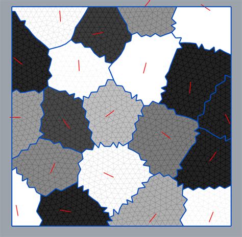 cluster mesh with random lines anemone algorithm grasshopper