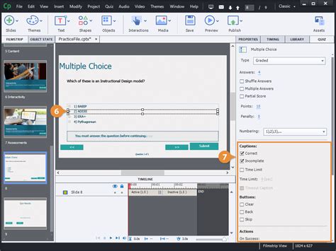 Insert Question Slides Customguide