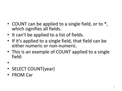 Ppt Sql Unit 4 Built In Functions And Calculated Fields Powerpoint Presentation Id2818278