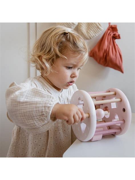 Label Label Shape Sorting Wheel Pink