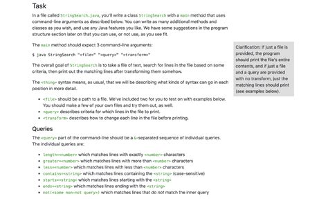 Solved In A File Called Stringsearchjava Youll Write