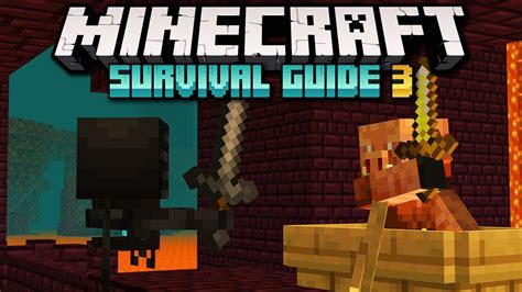Wither Skeleton Farm Part 2 Minecraft Survival Guide S3 Tutorial Let